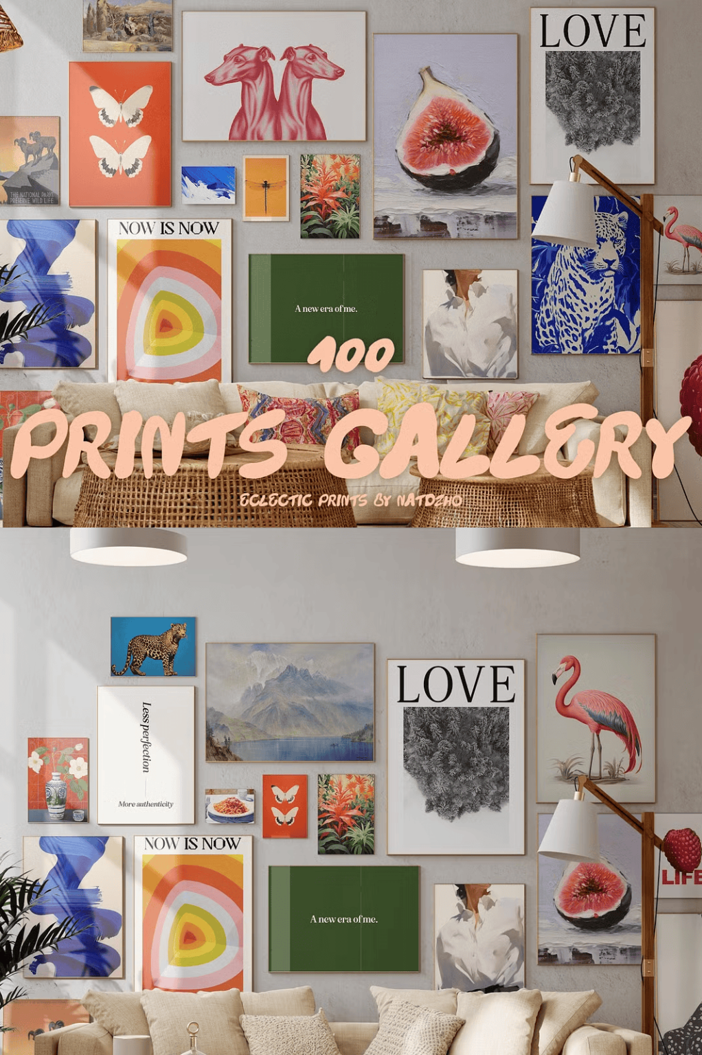 100 Eclectic Wall Art Prints